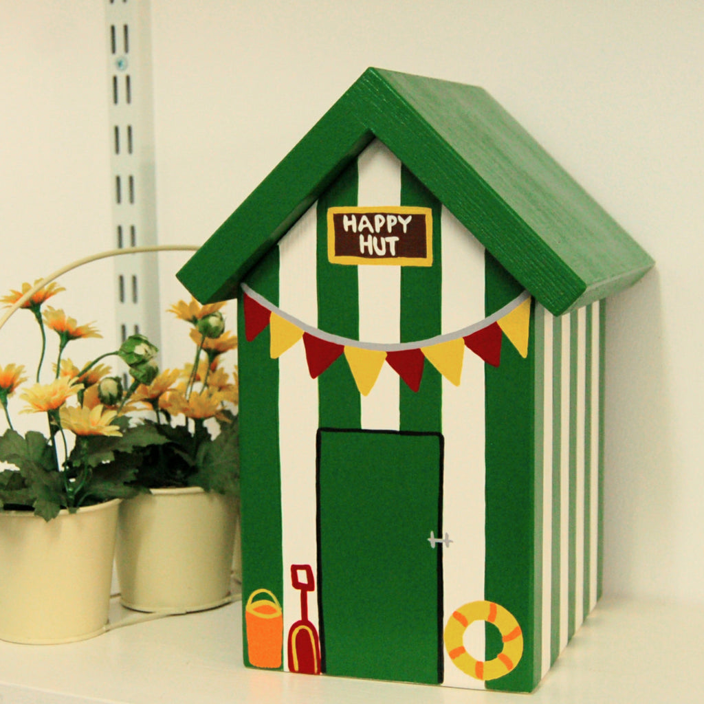 Personalised Beach Hut Keepsake Box - Storage Box - Christmas Gift ...