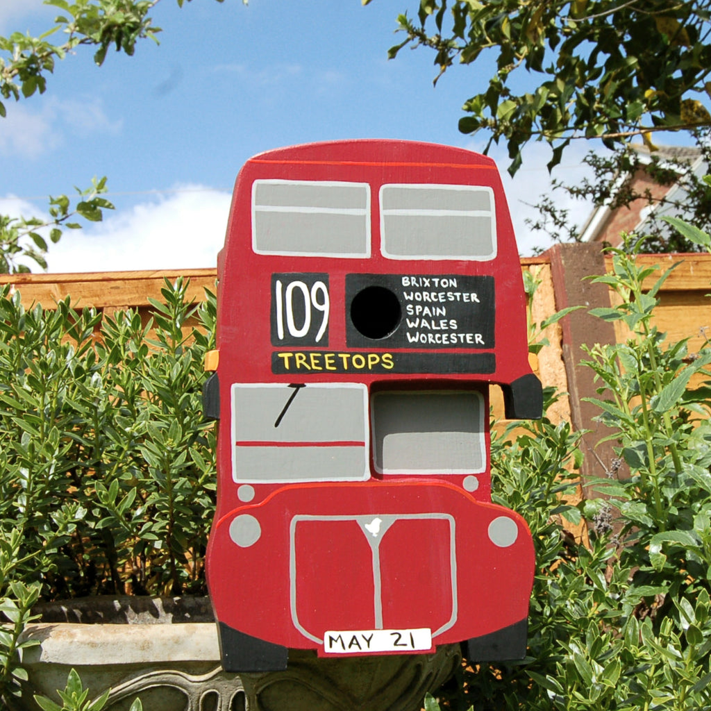 Red Bus Bird Box - Routemaster Gift - London Bus Gift - Birthday Gift ...