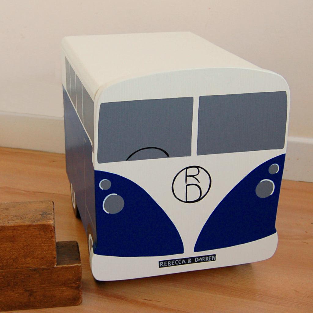 Campervan Personalised Stoage Box - Handcrafted Camper Storage Box ...