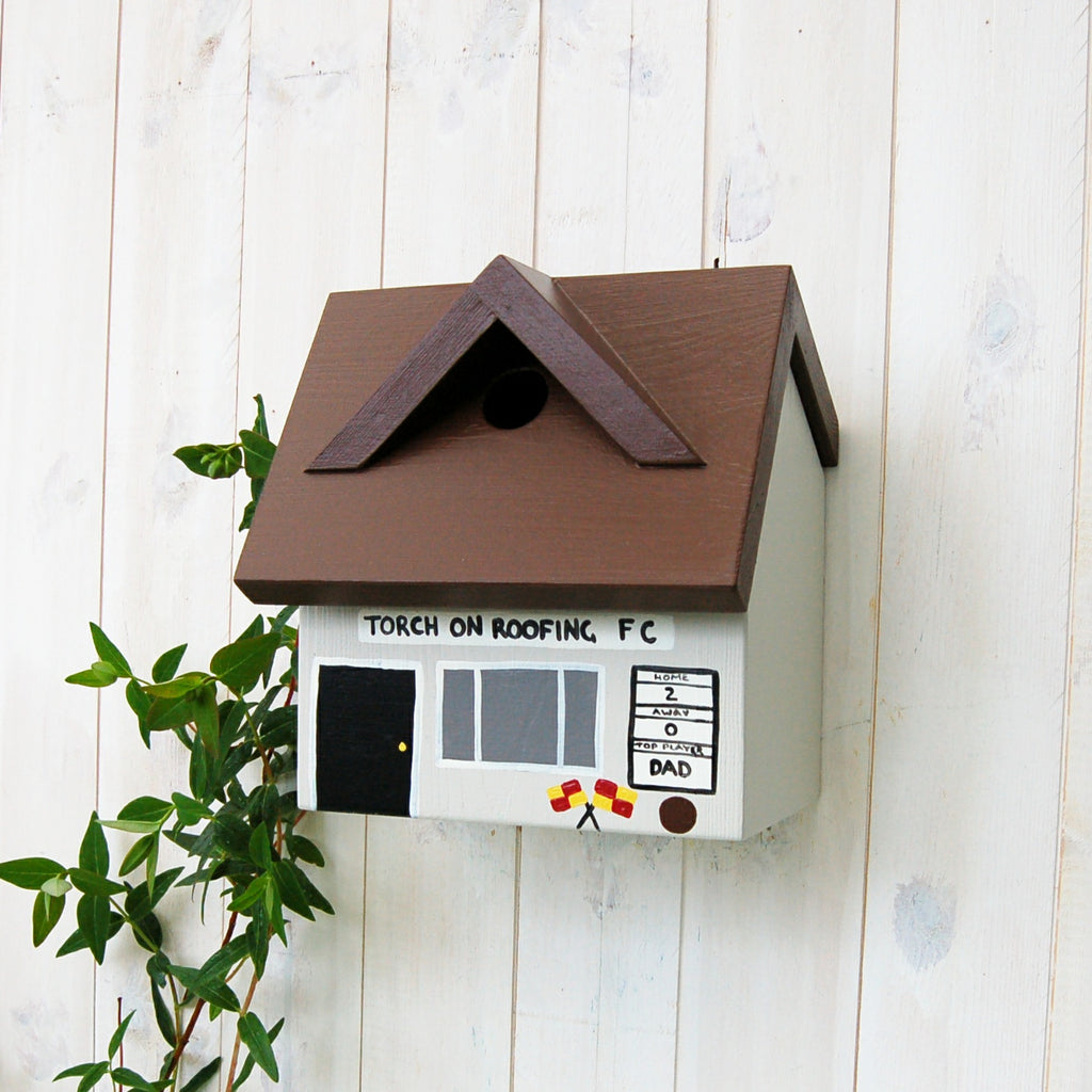 Personalised Football Club Bird Box - Birthday Gift - World Cup ...