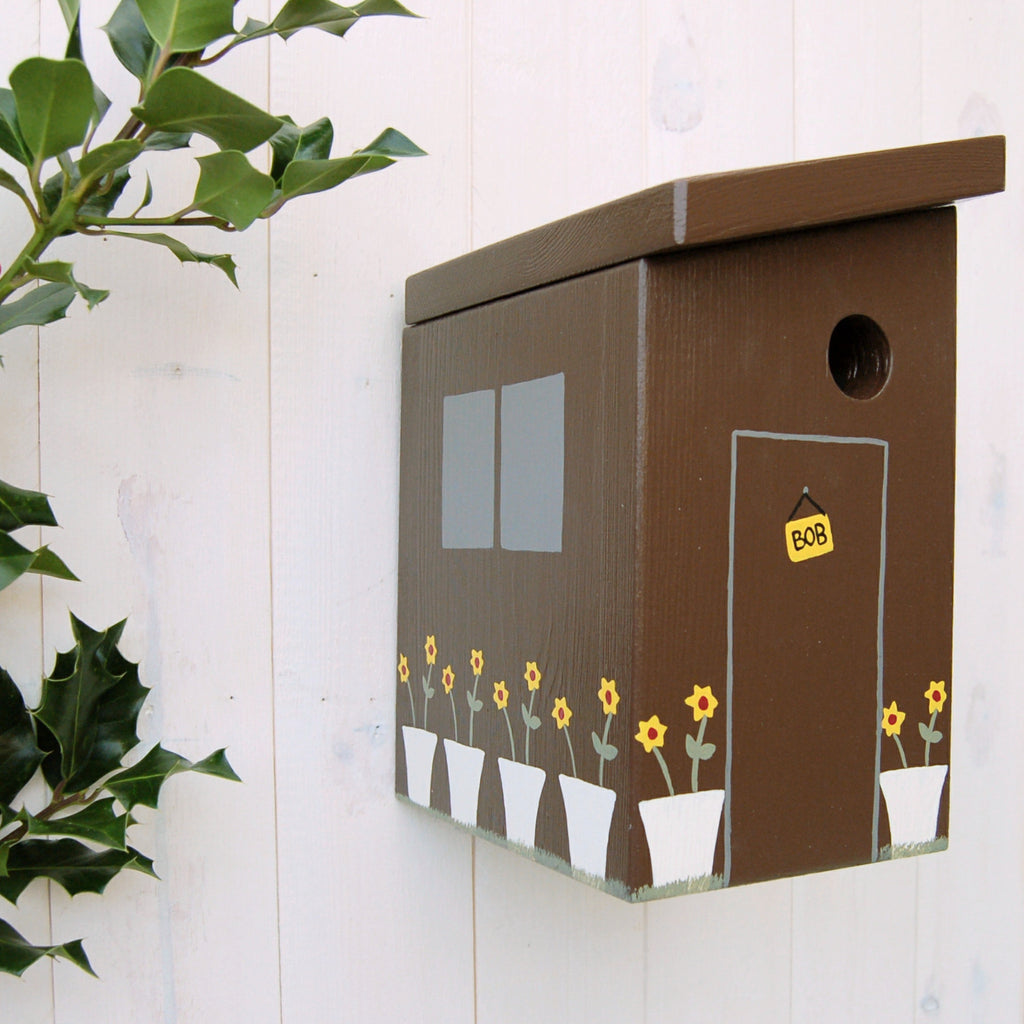 Garden Shed Bird Box - Unique Gift for Gardeners - Birthday Gift ...