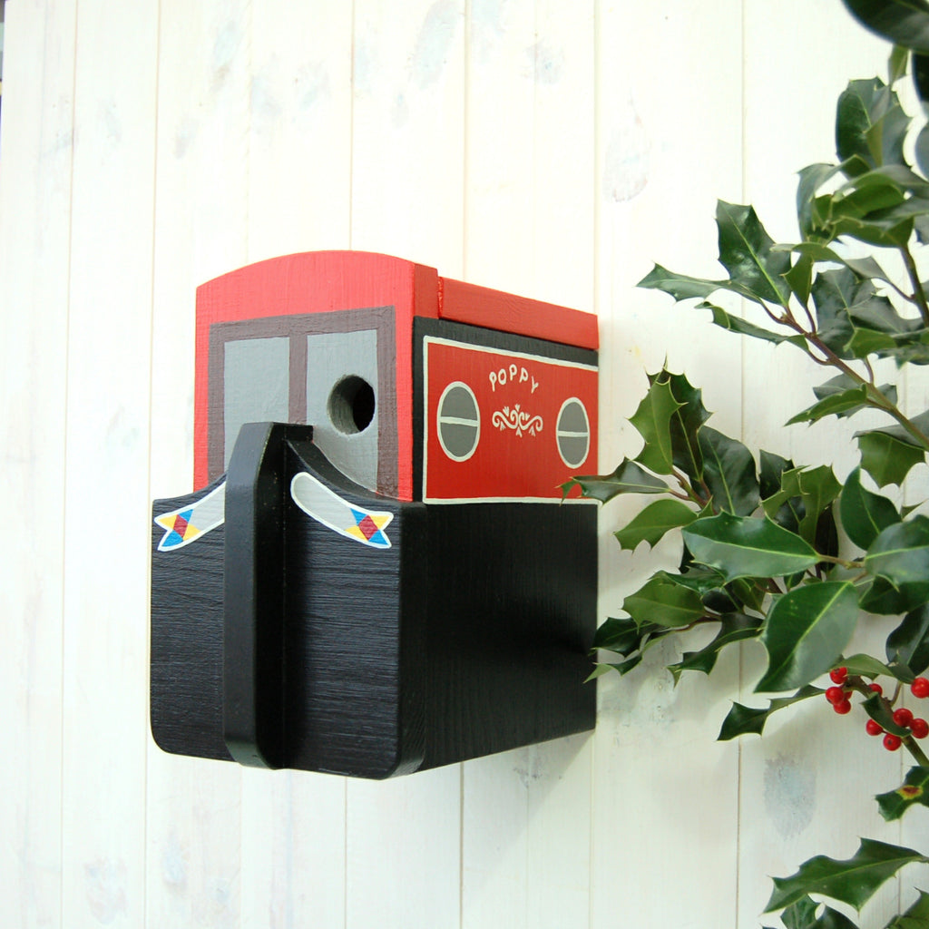 Narrowboat Canal Boat Bird Box - Birthday gift - Wedding Boat Gift ...