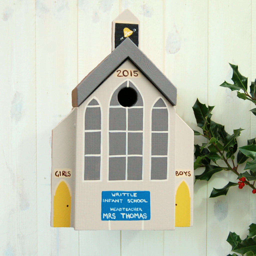 School Bird Box - Birthday Gift - Headteacher Gift - Retirement ...