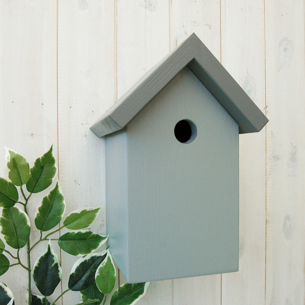 Handcrafted Simply Colour Bird Box - Contemporary Garden Gift – Lindleywood