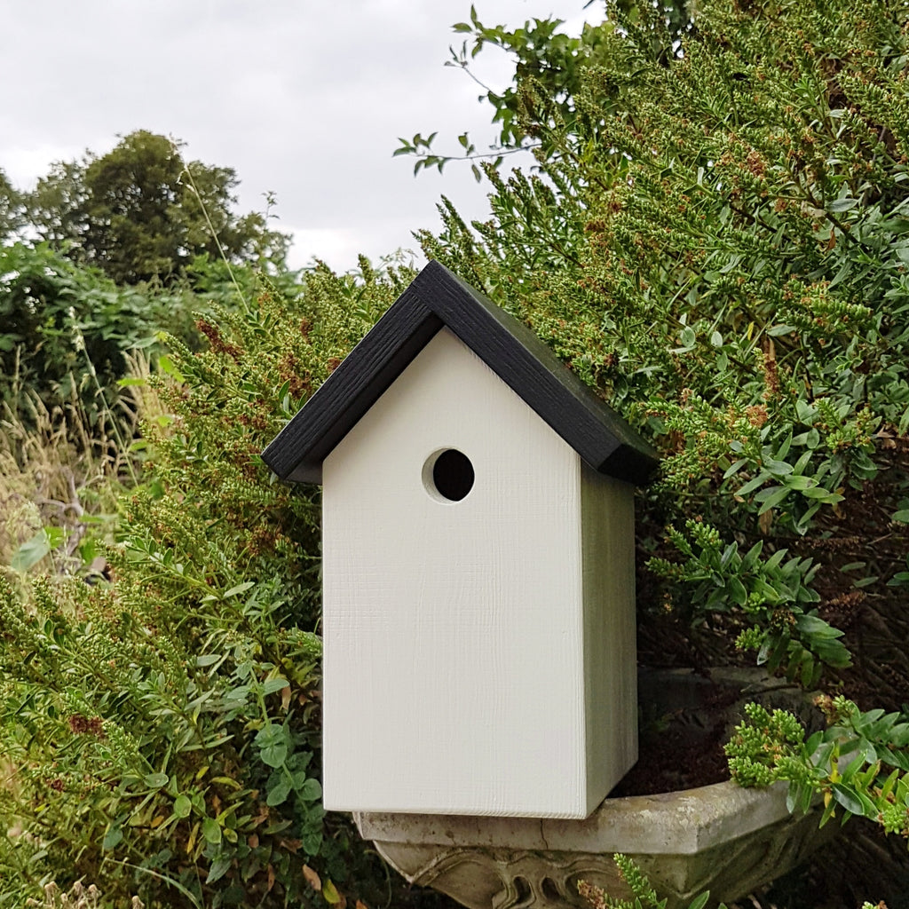 Handcrafted Simply Colour Bird Box - Contemporary Garden Gift – Lindleywood
