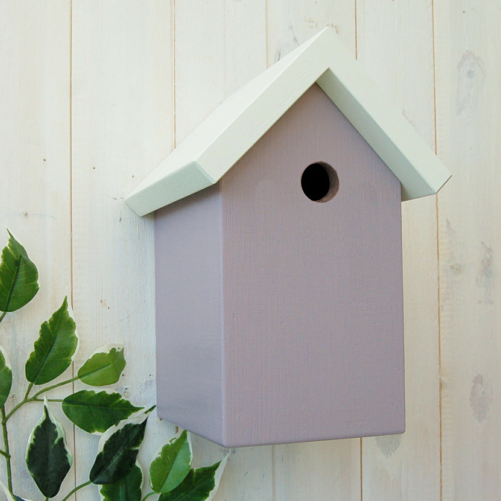 Handcrafted Simply Colour Bird Box - Contemporary Garden Gift – Lindleywood