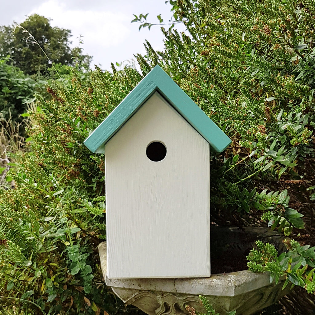 Handcrafted Simply Colour Bird Box - Contemporary Garden Gift – Lindleywood