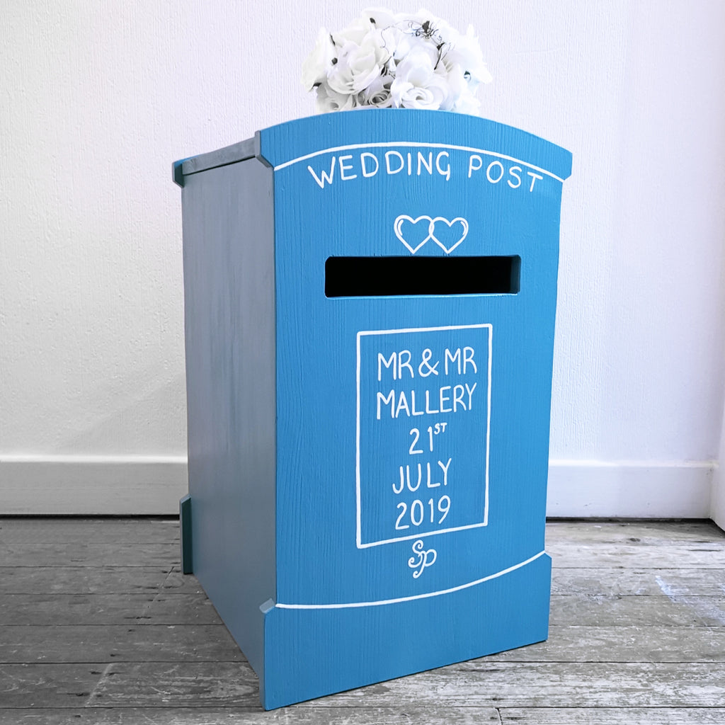 Post Box Personalised Wedding Post Box – Lindleywood