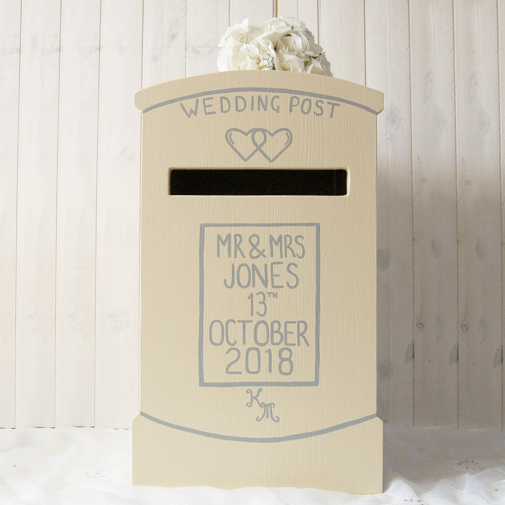 Post Box Personalised Wedding Post Box – Lindleywood