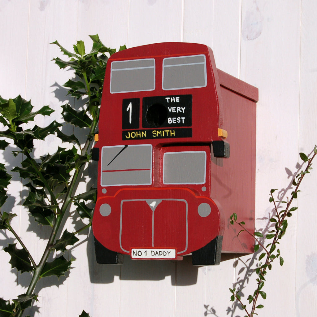 Red Bus Bird Box - Routemaster Gift - London Bus Gift - Birthday Gift ...